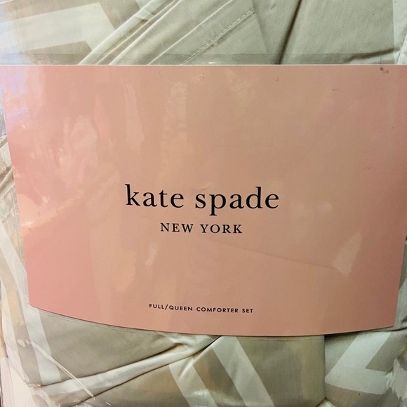 kate spade | Bedding | Kate Spade Full Queen Comforter Set | Poshmark